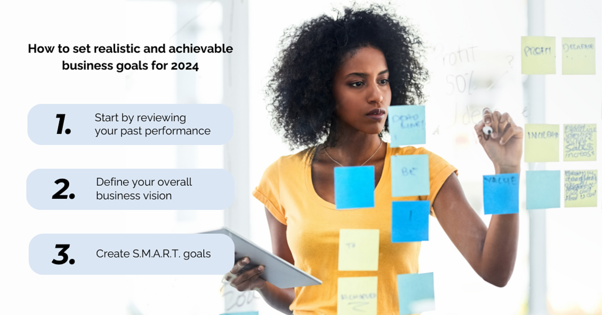 How to set and achieve your business goals for 2024 - Mead Partners